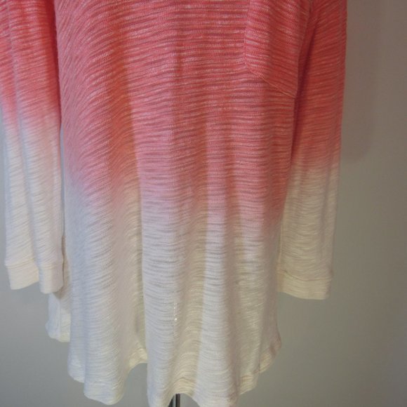 Z By Zobha | Tops | Z By Zobha Top Long Sleeves With Crepe Fabric Back ...